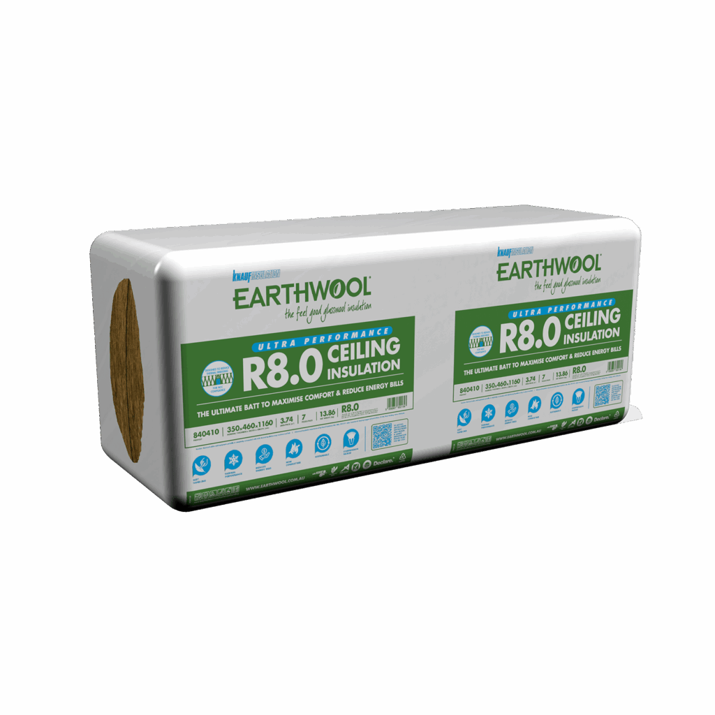 Earthwool R8.0 Ceiling Batts - Insulation Essentials